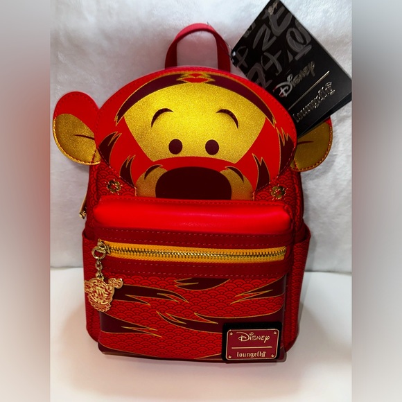 Bags | Disney Loungefly Mini Backpack Tigger Chinese New Year | Poshmark